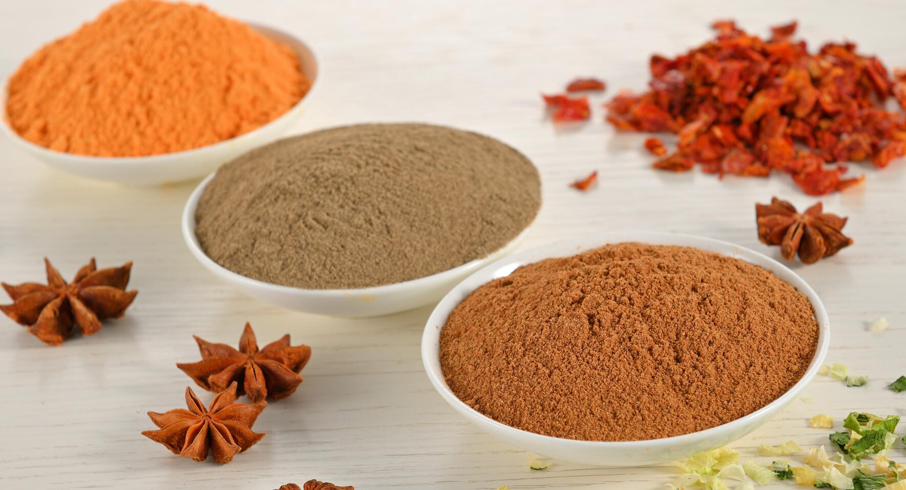 Bulk dehydried powder in dried vegetables China herbs and spices supplier